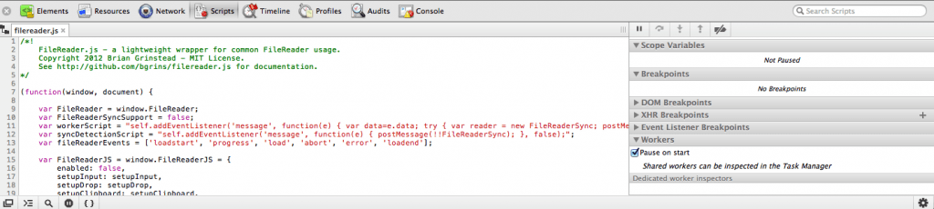 Debugging Web Workers - Brian Grinstead